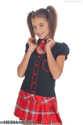 Media Mynx Cynthia 2652 Cute Costume Set (78) - Black Vest Red Plaid ...