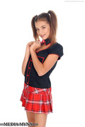 Media Mynx Cynthia 2652 Cute Costume Set (78) - Black Vest Red Plaid ...