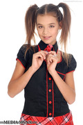 Media Mynx Cynthia 2652 Cute Costume Set (78) - Black Vest Red Plaid ...