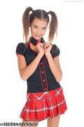 Media Mynx Cynthia 2652 Cute Costume Set (78) - Black Vest Red Plaid ...