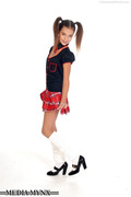 Media Mynx Cynthia 2652 Cute Costume Set (78) - Black Vest Red Plaid ...
