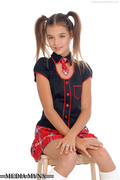 Media Mynx Cynthia 2652 Cute Costume Set (78) - Black Vest Red Plaid ...