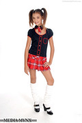 Media Mynx Cynthia 2652 Cute Costume Set (78) - Black Vest Red Plaid ...