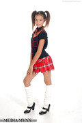 Media Mynx Cynthia 2652 Cute Costume Set (78) - Black Vest Red Plaid ...