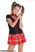 Media Mynx Cynthia 2652 Cute Costume Set (78) - Black Vest Red Plaid ...