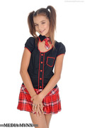 Media Mynx Cynthia 2652 Cute Costume Set (78) - Black Vest Red Plaid ...