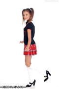 Media Mynx Cynthia 2652 Cute Costume Set (78) - Black Vest Red Plaid ...